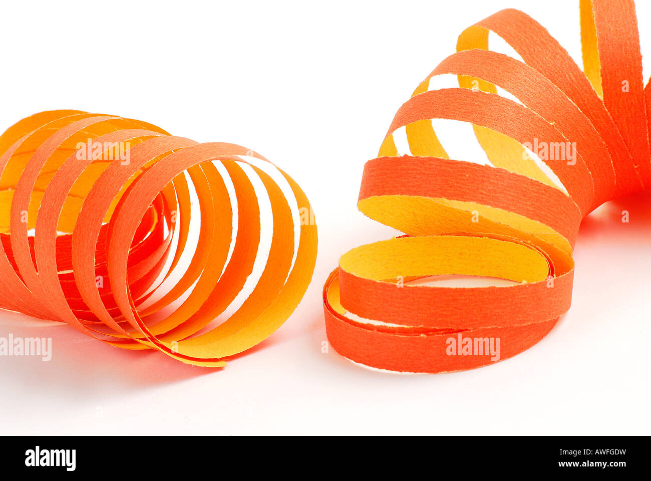 Streamer cut out hi-res stock photography and images - Alamy