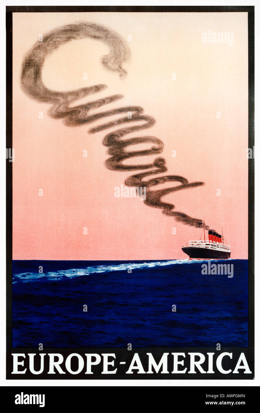 Aquitania poster hi-res stock photography and images - Alamy