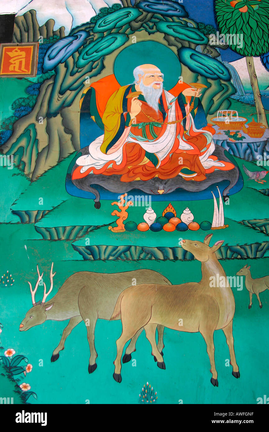 Guru Rinpoche Thangka High Resolution Stock Photography and Images - Alamy