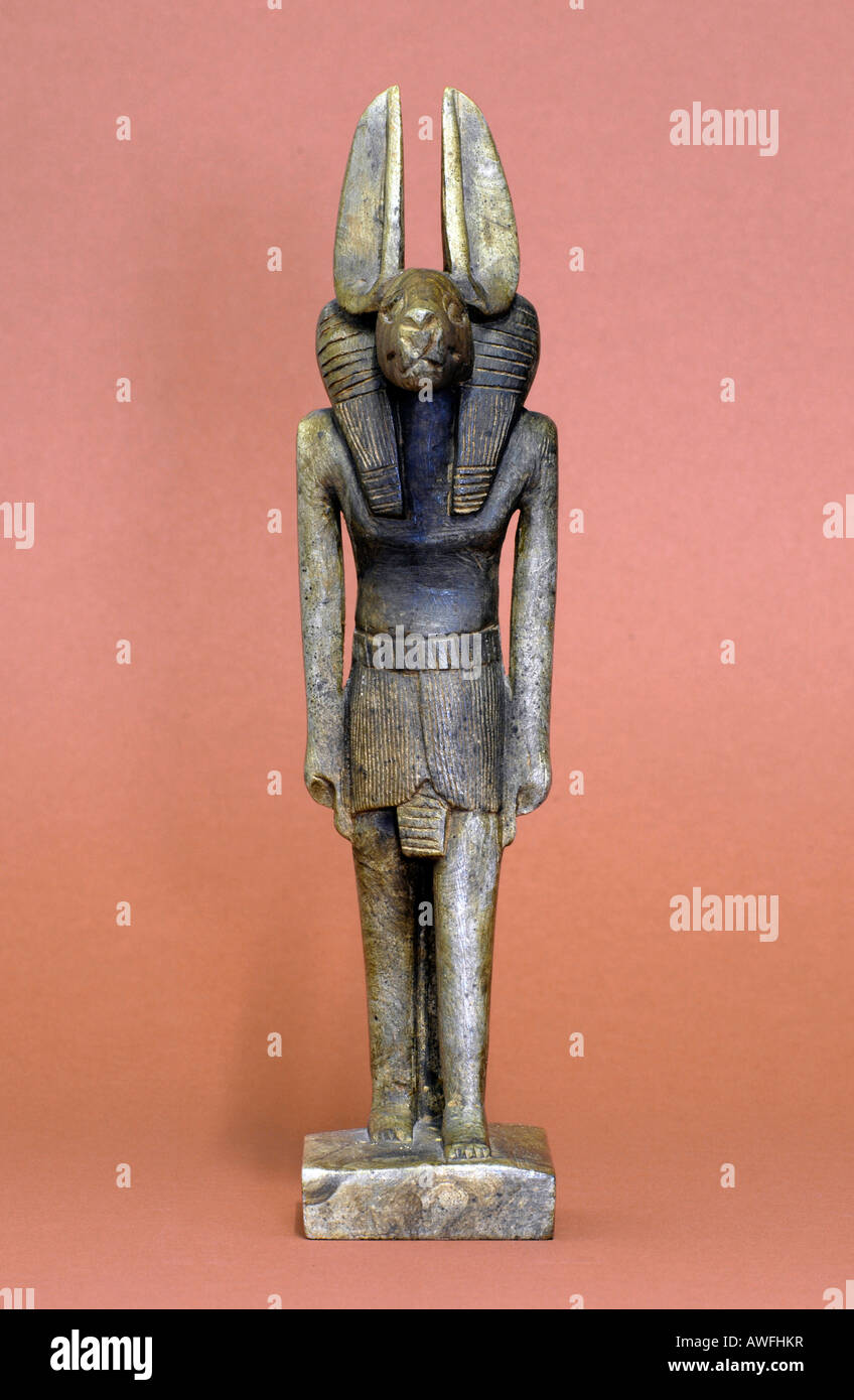 Ancient Anubis Sculpture