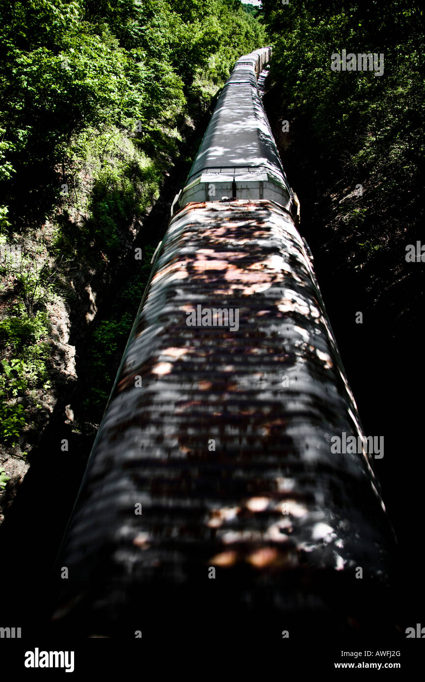 Train tracks, railroad, railroad tracks, railroad tracks with greenery ...