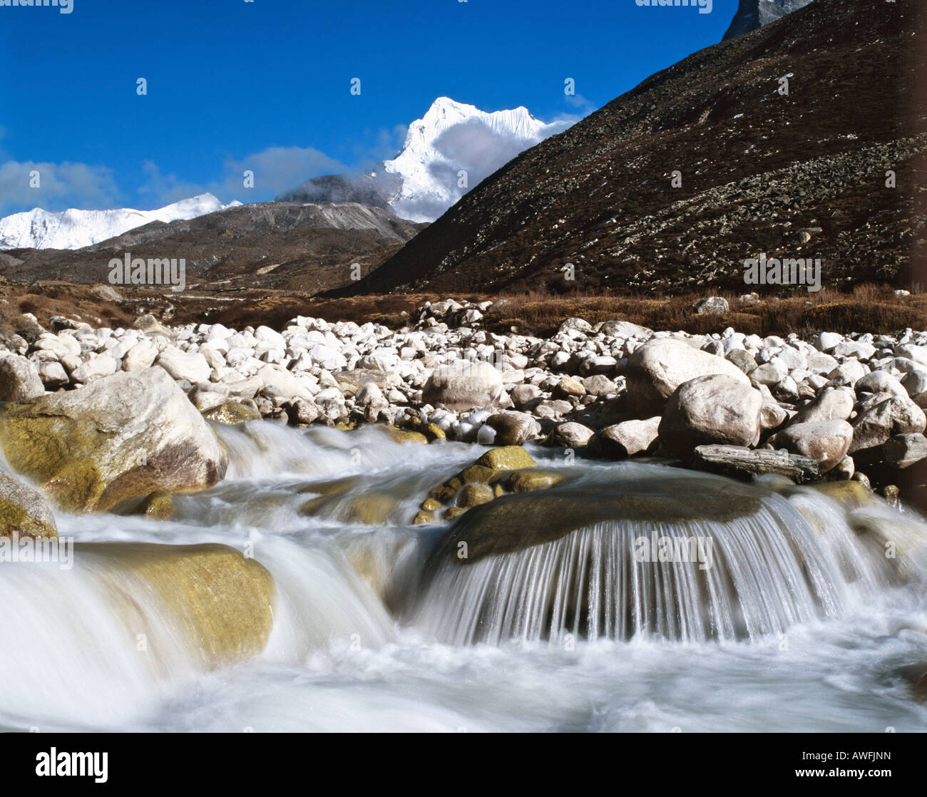 Himalaya waterfall hi-res stock photography and images - Alamy