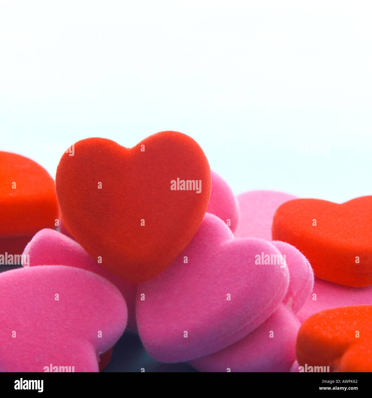 Heart shaped objects Stock Photo - Alamy