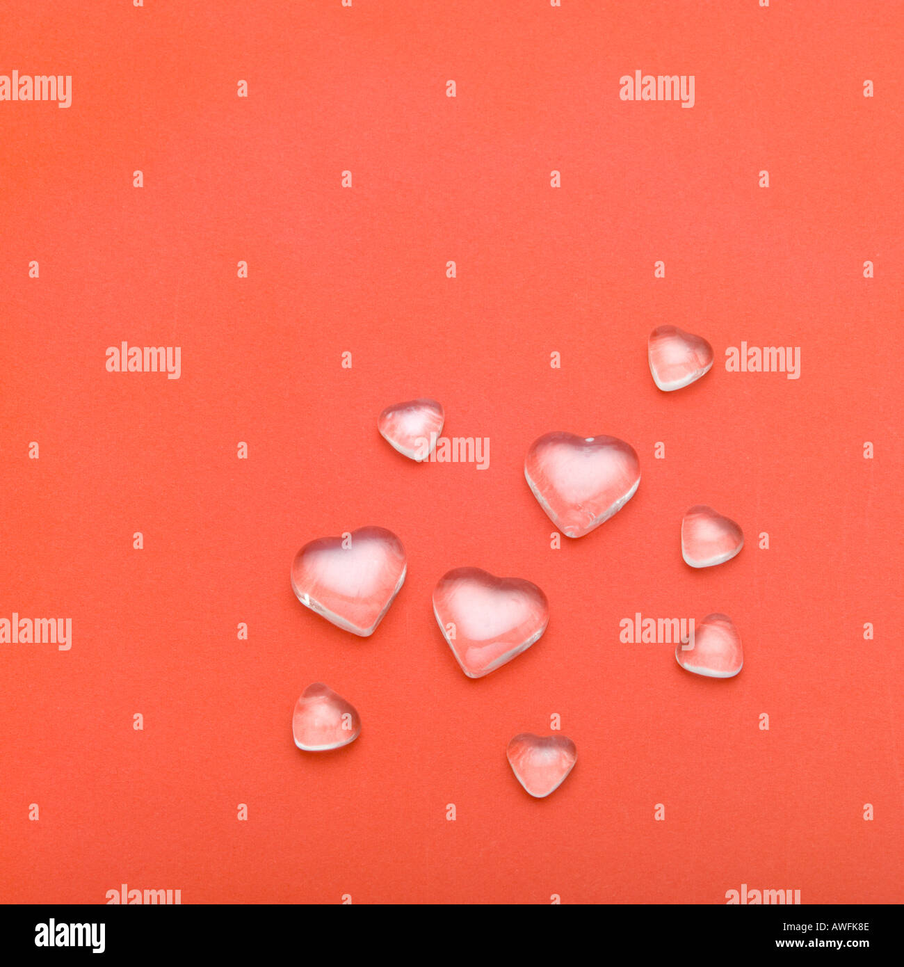 Heart shaped objects Stock Photo - Alamy
