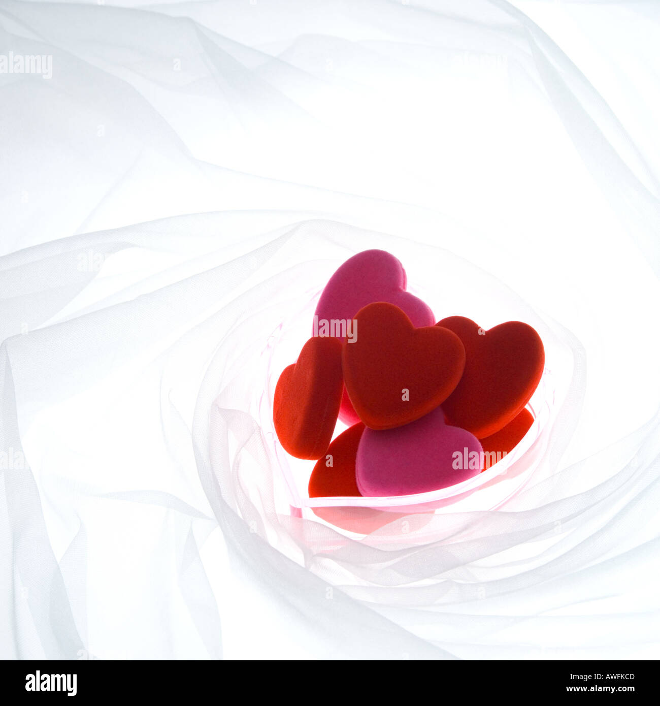 Heart shaped objects Stock Photo - Alamy