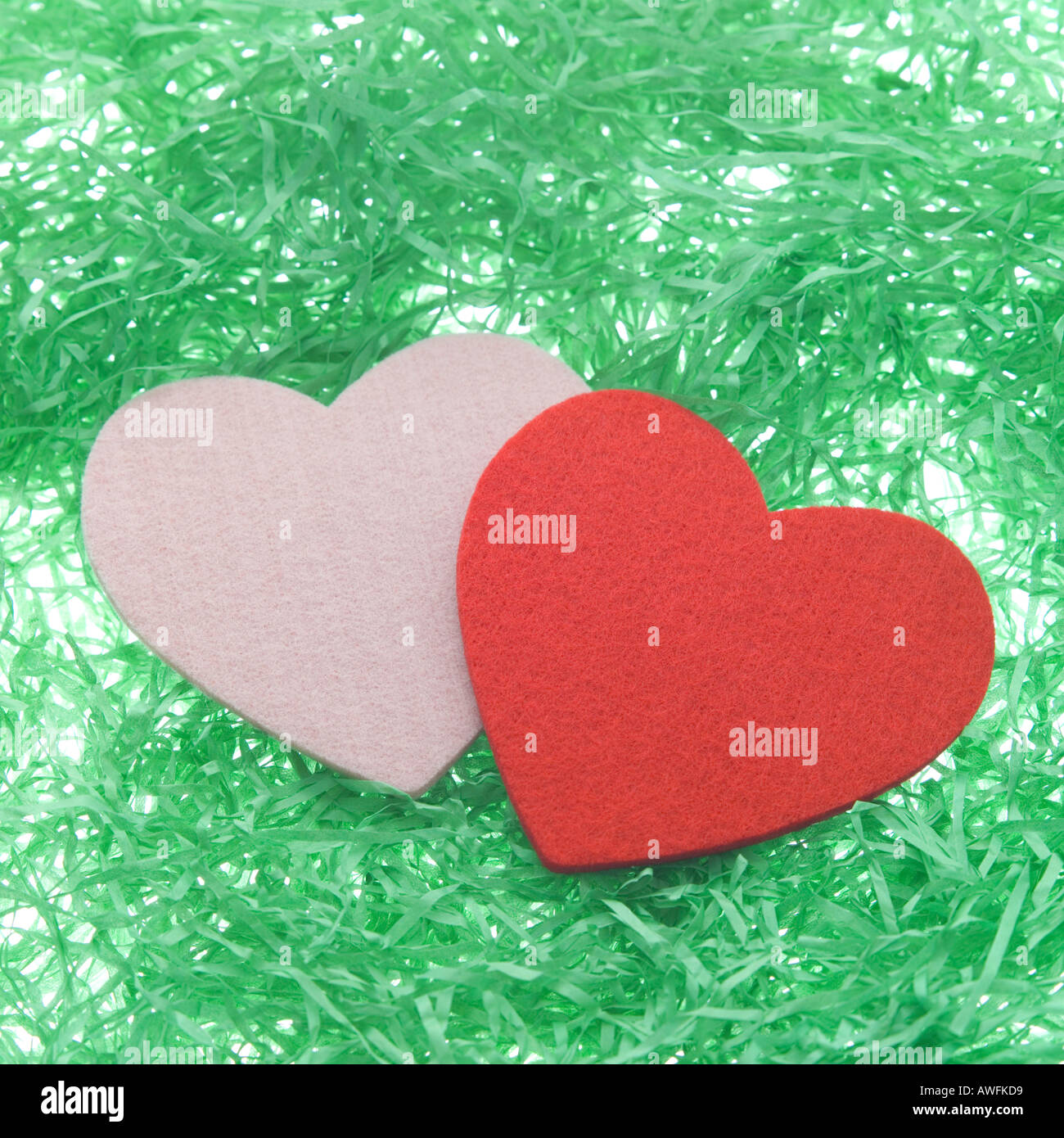 Heart shaped coasters Stock Photo - Alamy