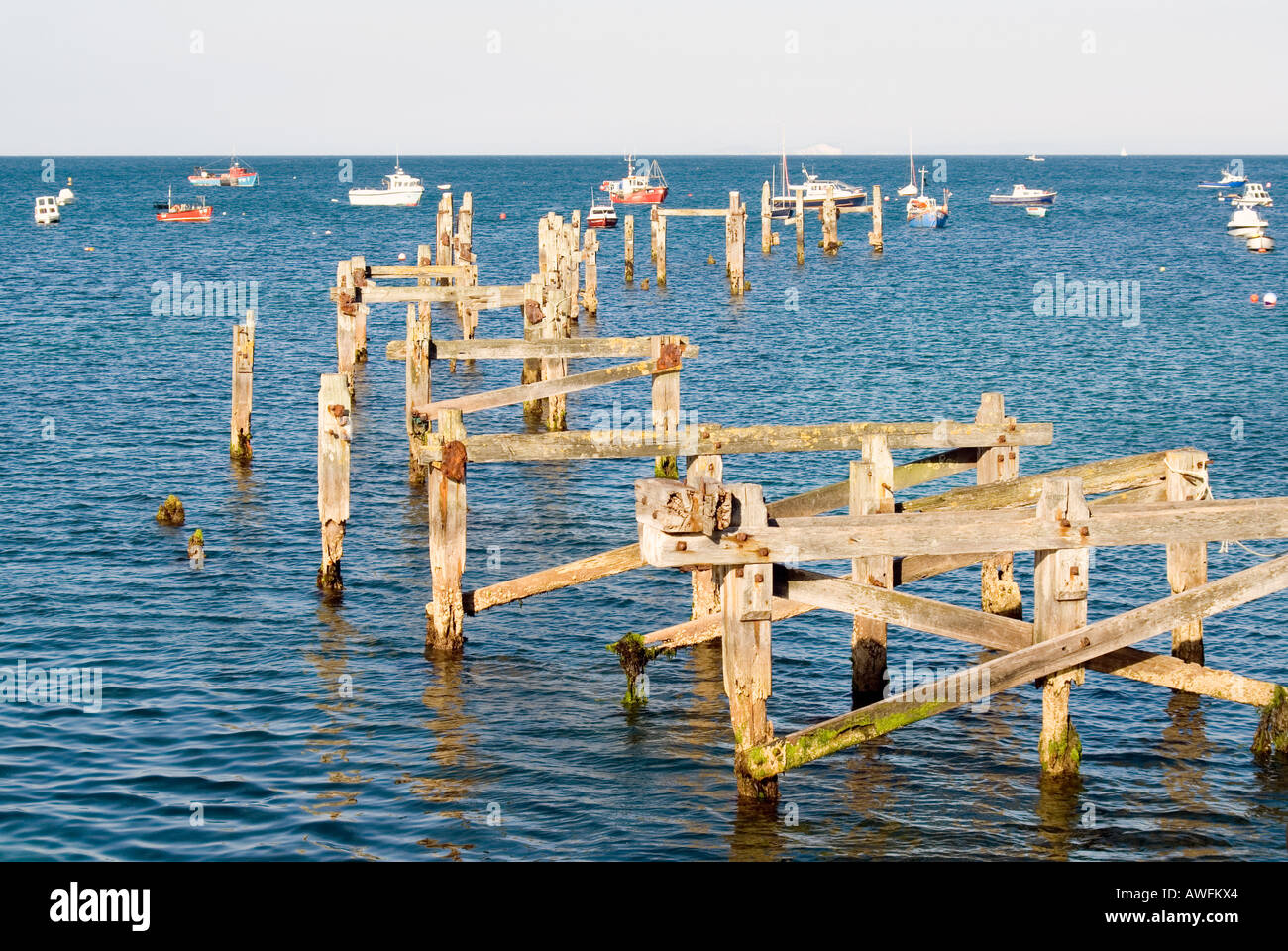 Old pier swanage in hi-res stock photography and images - Alamy