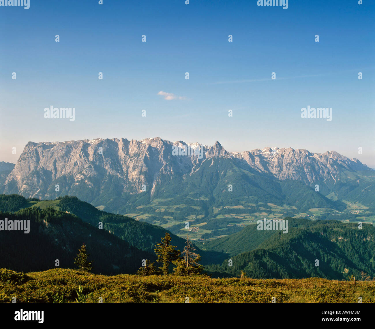 Tennengebirge (Tennen Range), Salzburger Land, Austria, Europe Stock ...