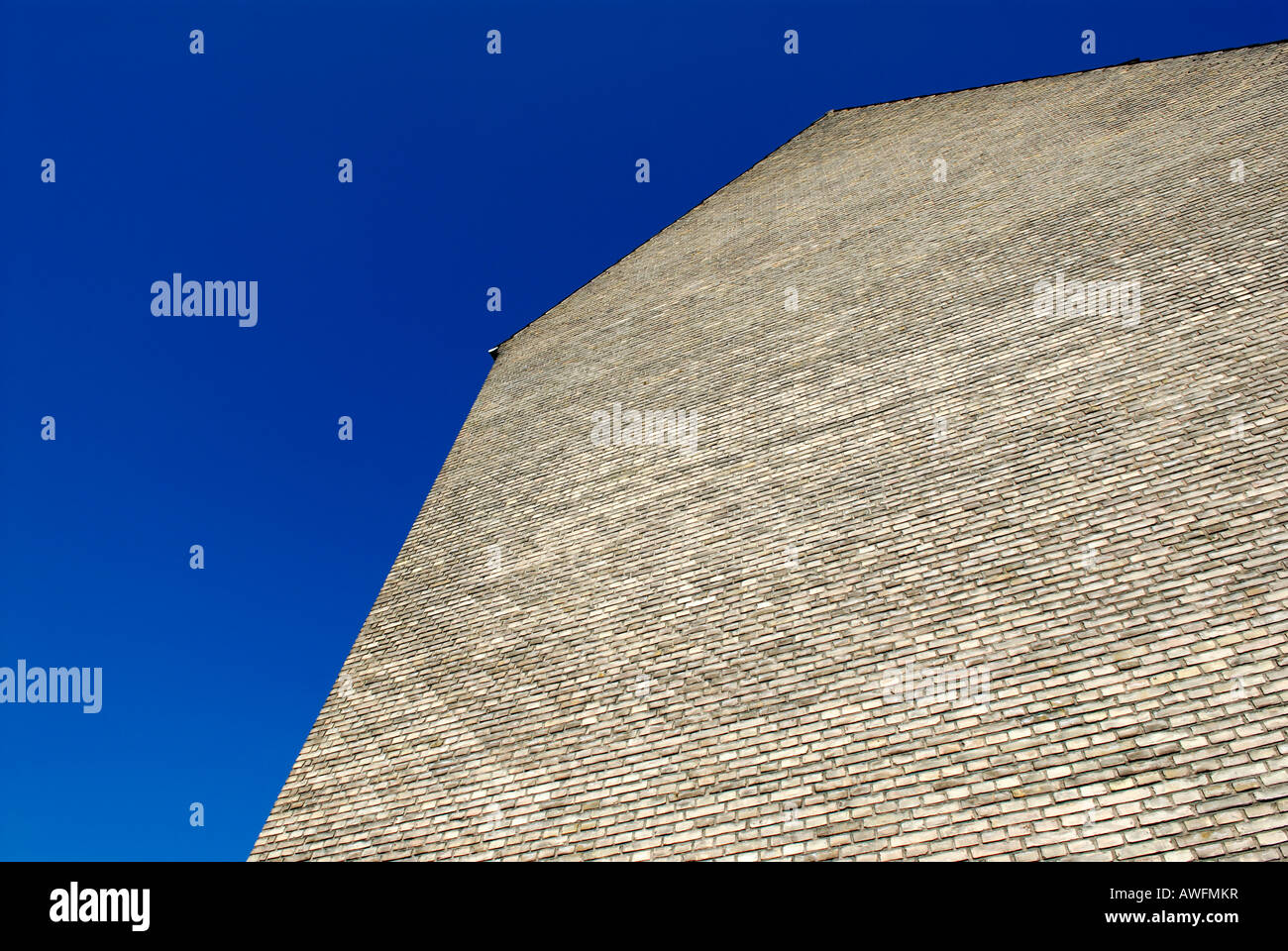BEIGE BRICK WALL Stock Photo - Alamy
