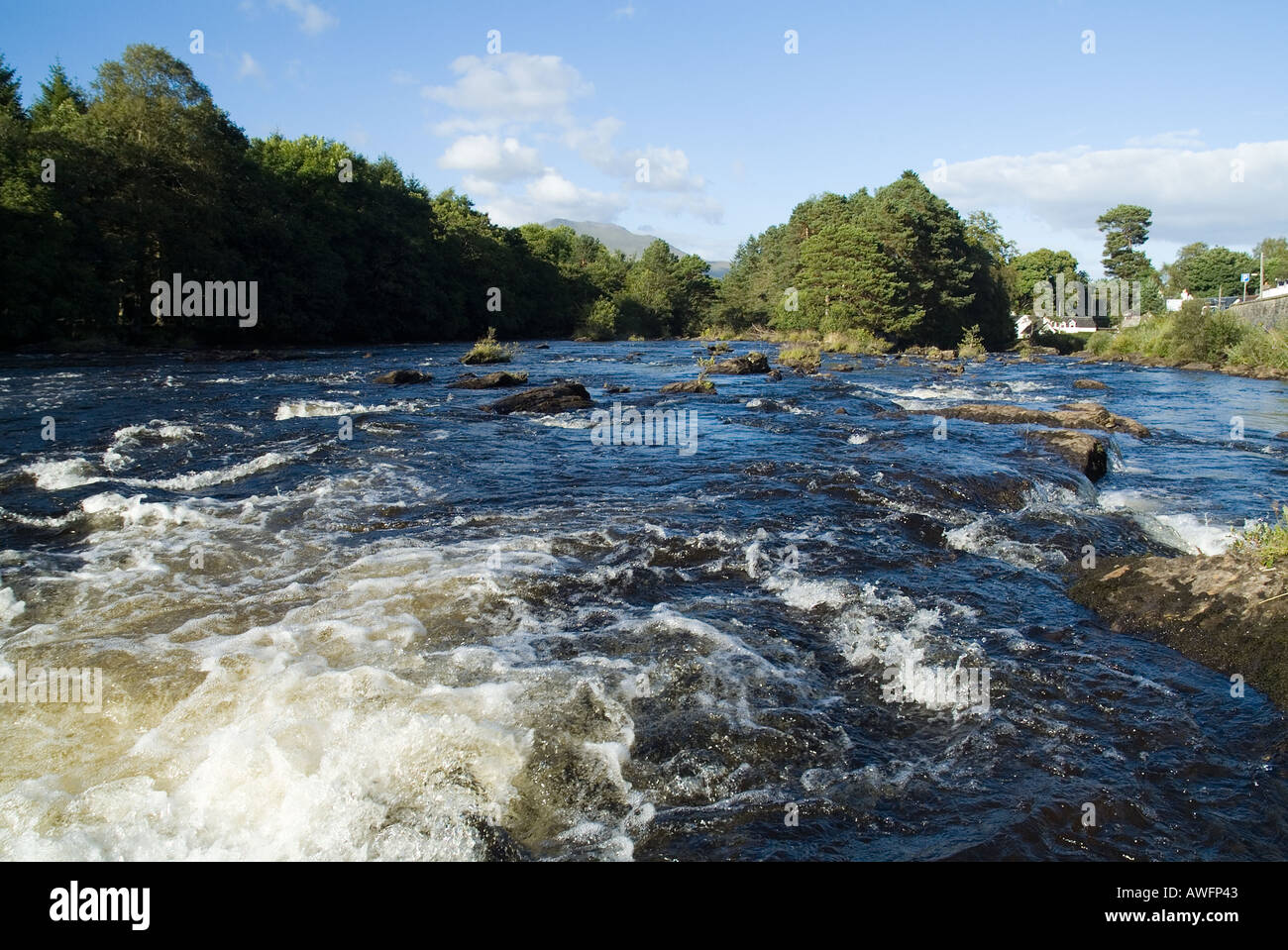 Dh falls dochart killin stirlingshire hi-res stock photography and ...