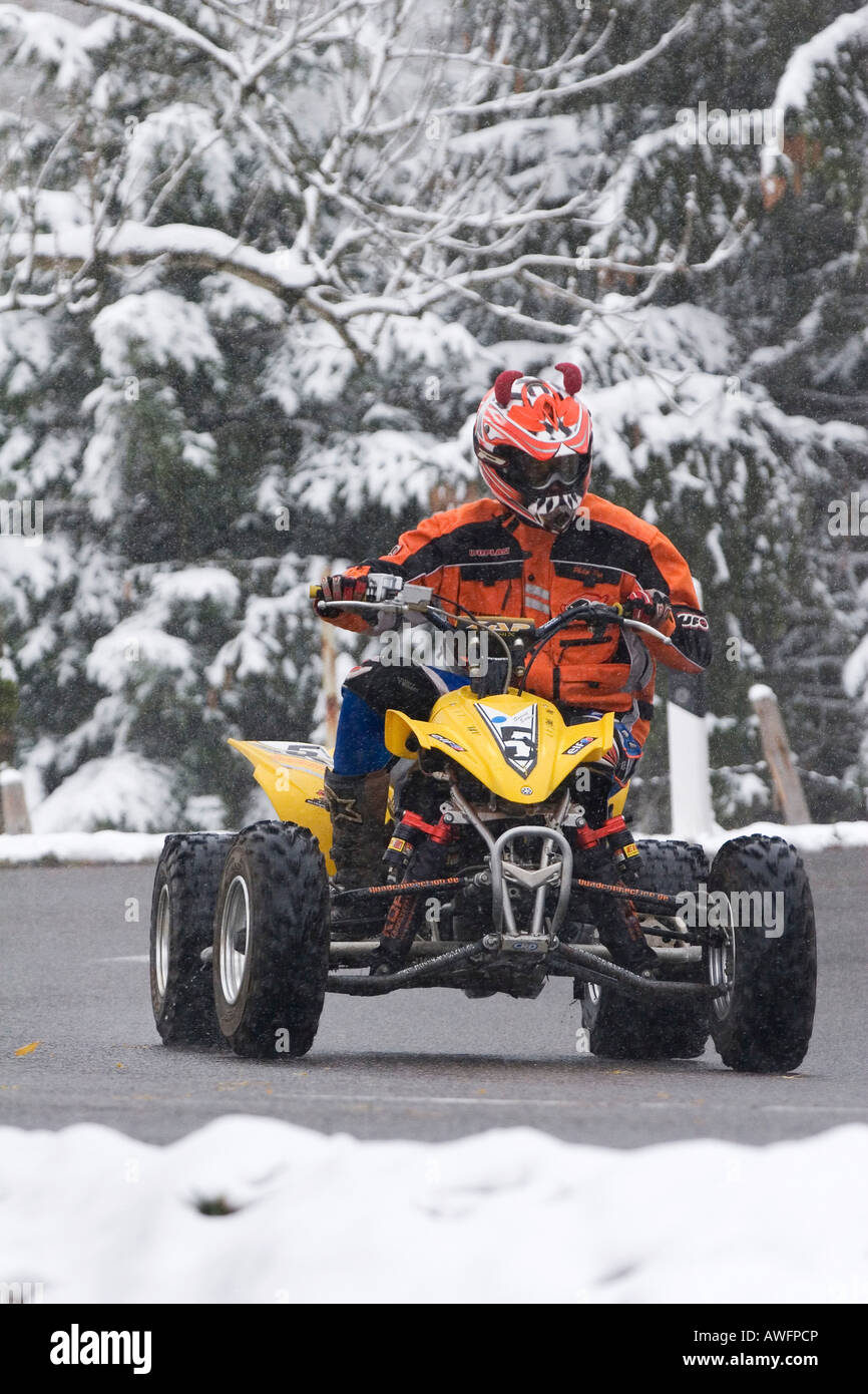 Quad, Jochpass Memorial 2007, Bad Hindelang, Bavaria, Germany Stock ...