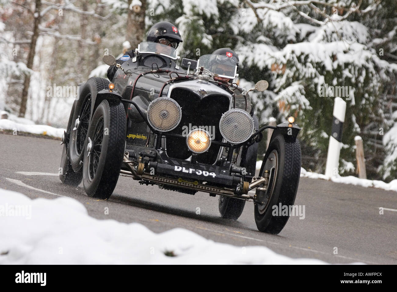 Riley Speed Adelphi, built 1936, Jochpass Memorial 2007, Bad Hindelang ...