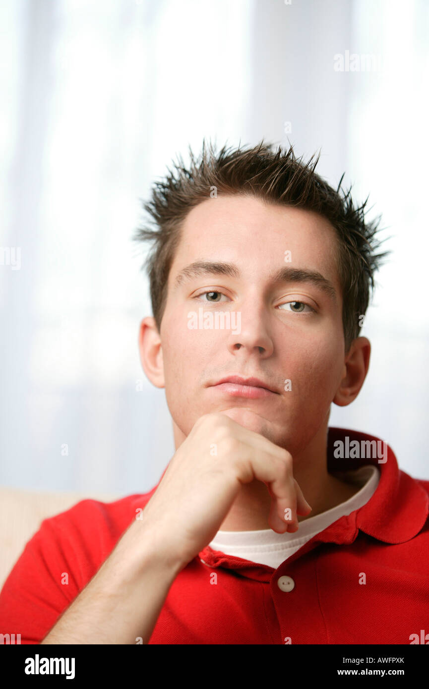 Male 17 serious looking at camera hi-res stock photography and images ...