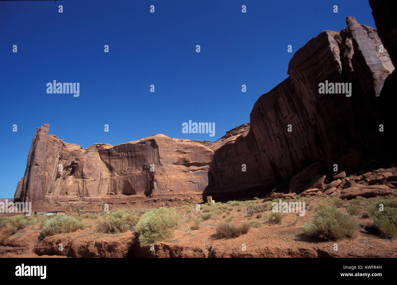 The stunning cliffs of the Monument valley National Park Arizona USA ...