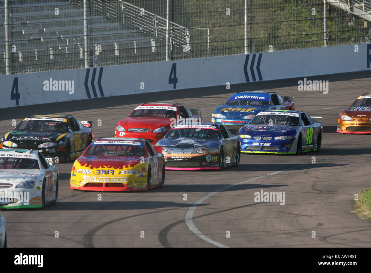 V8 stock cars Stock Photo - Alamy