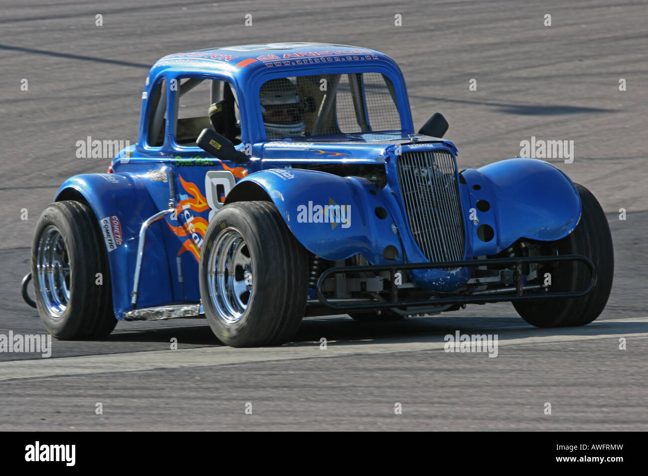 Legend stock car racing Stock Photo - Alamy