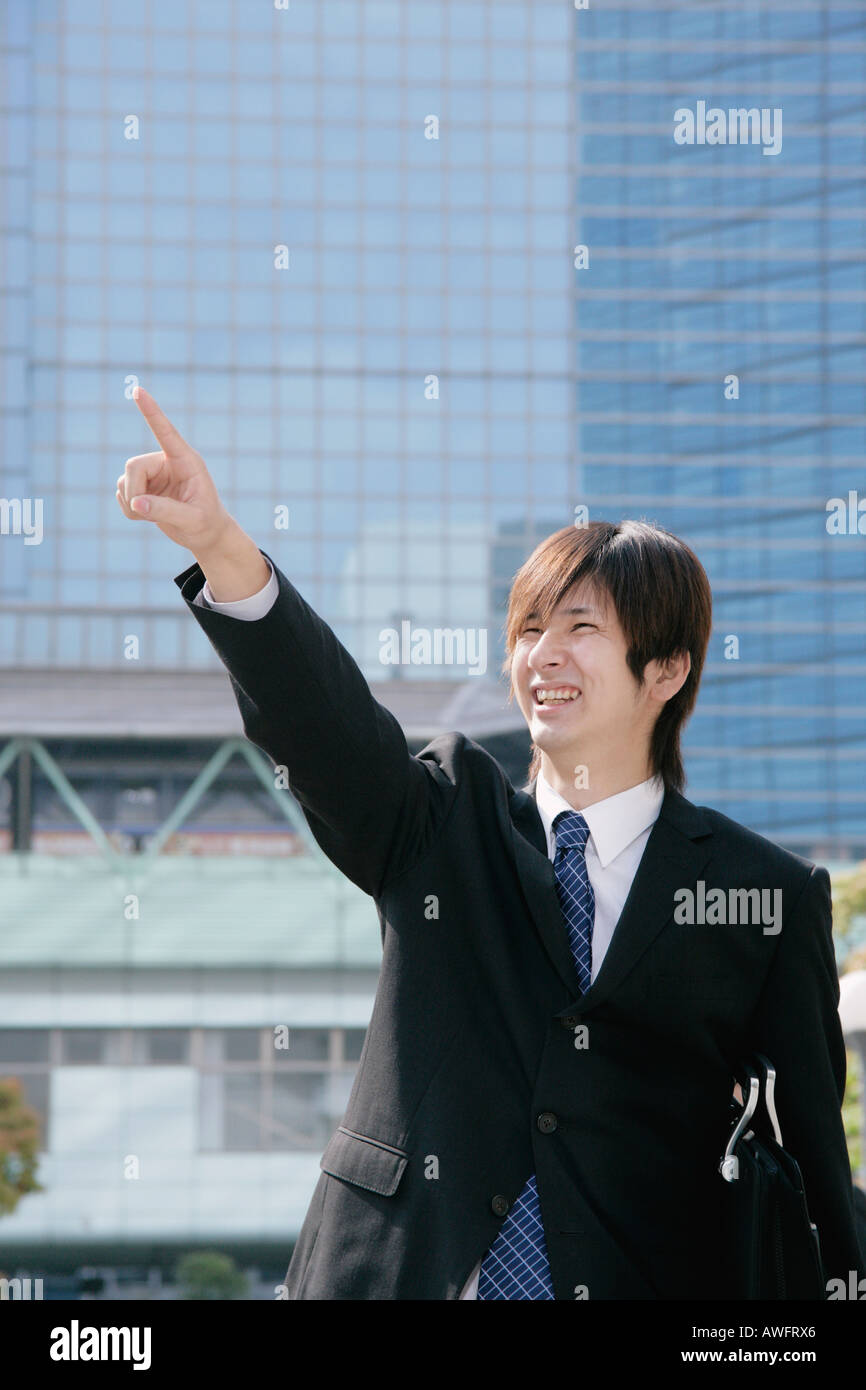 Pointing ahead with hi-res stock photography and images - Alamy
