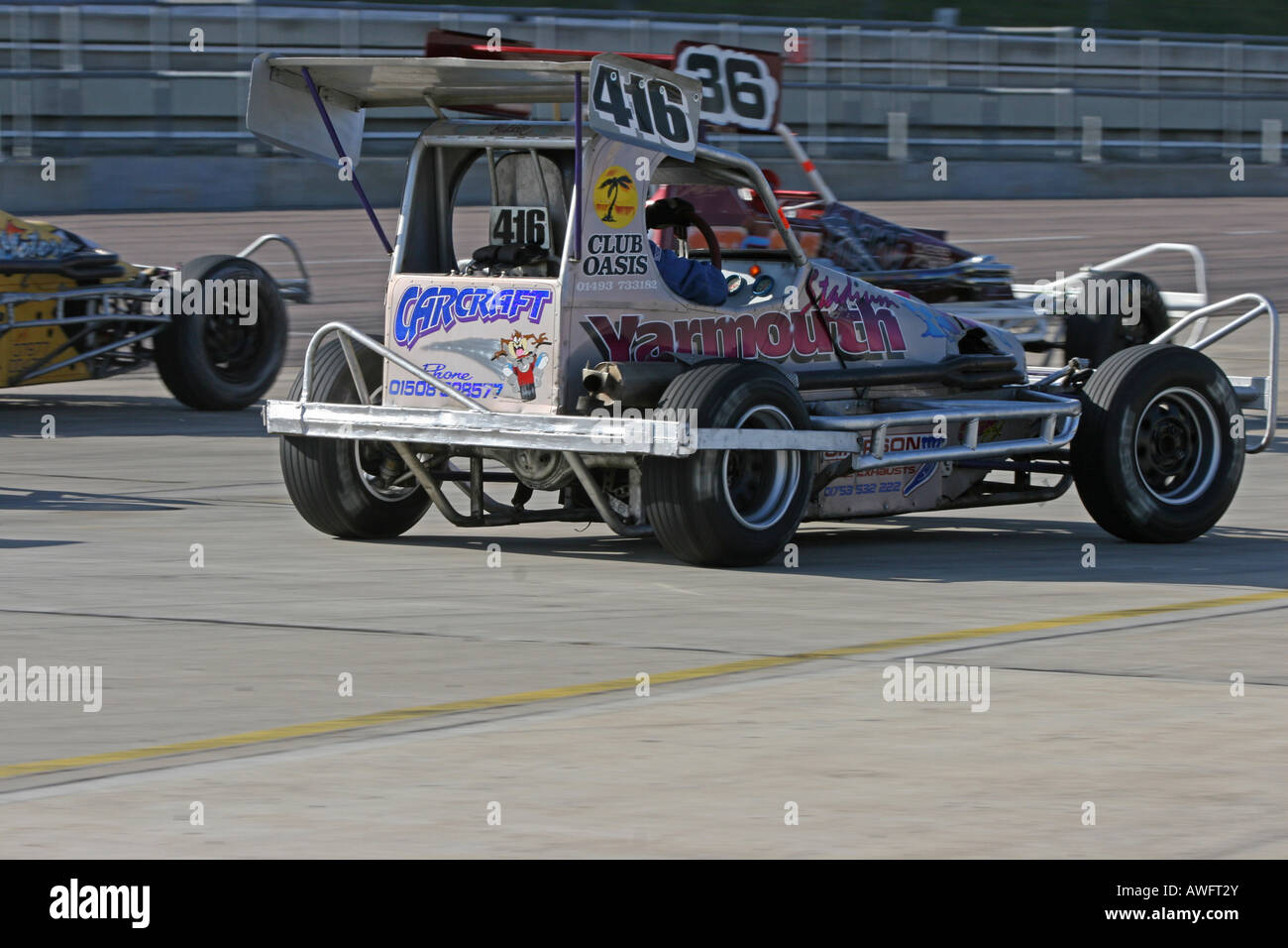 Superstox race car Stock Photo - Alamy