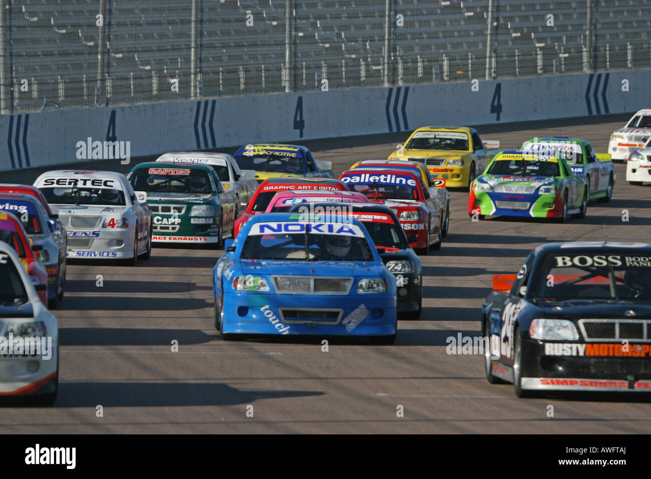 Racing pick up trucks Stock Photo - Alamy