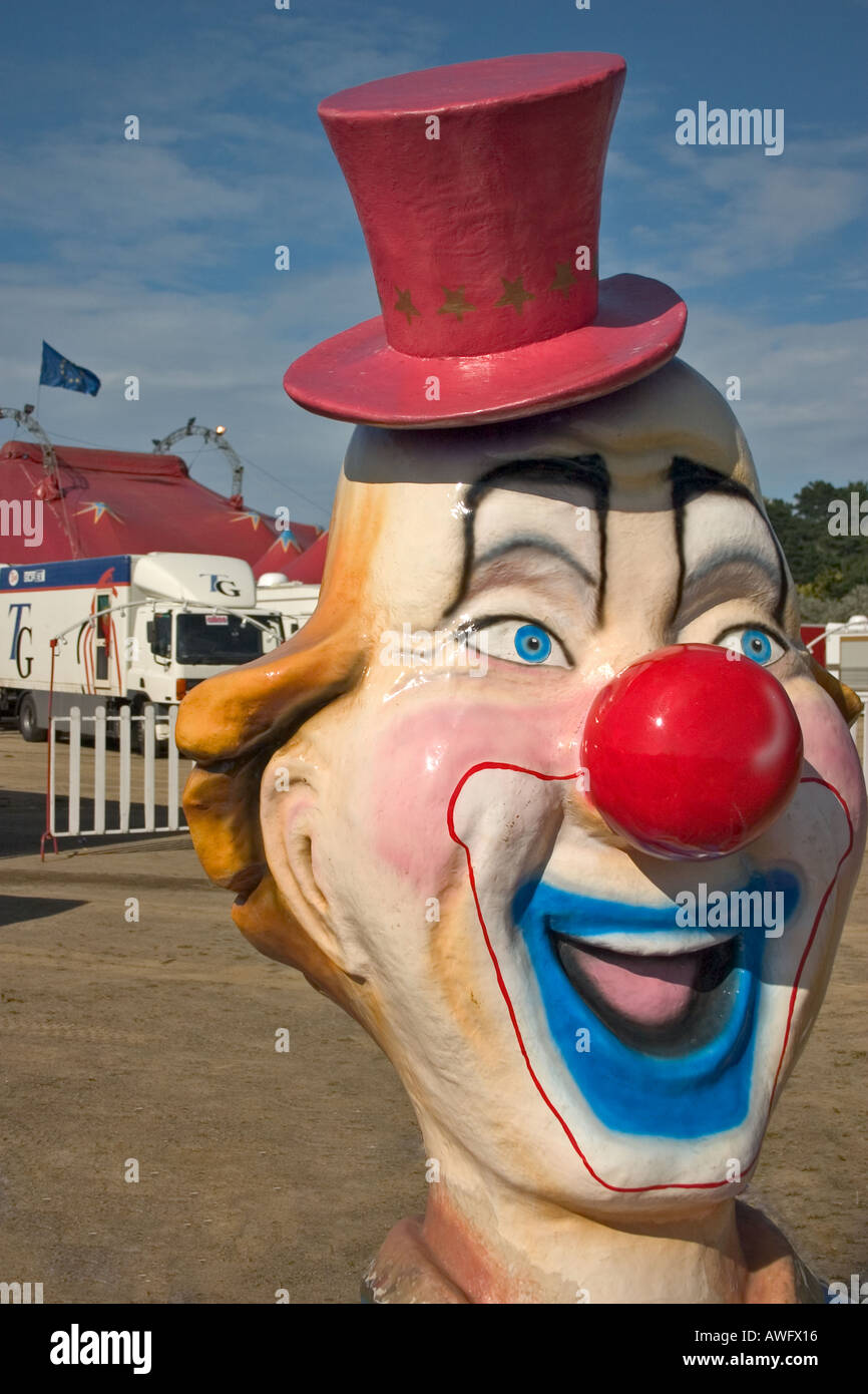 Circus Clown Face