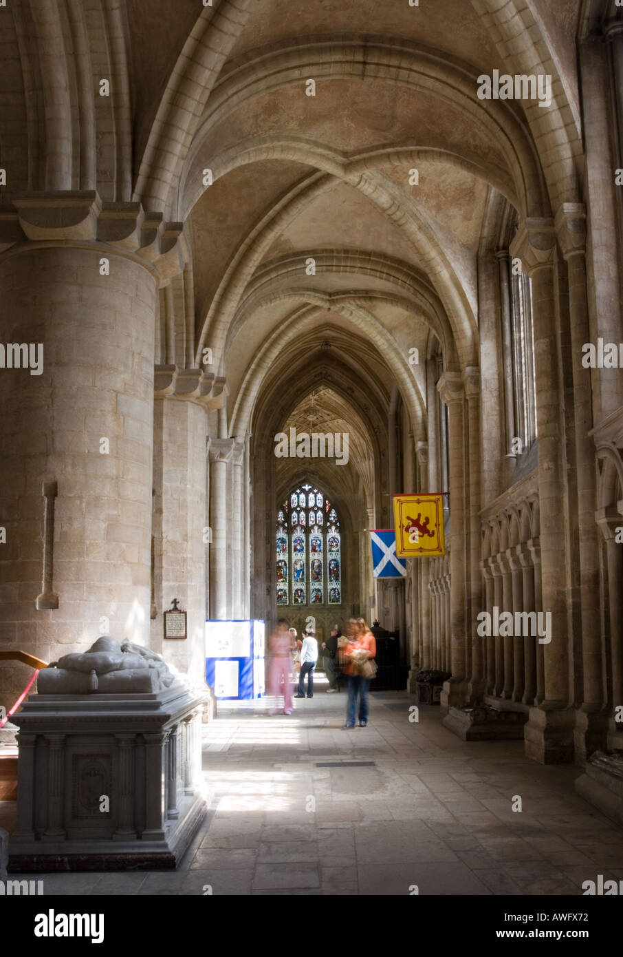 Inside peterborough cathedral hi-res stock photography and images - Alamy