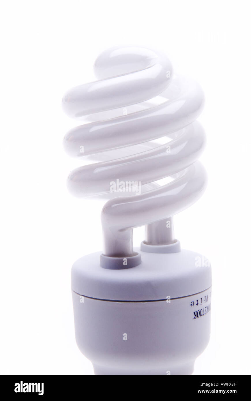 Energy efficiency light bulb cut out Stock Photo - Alamy