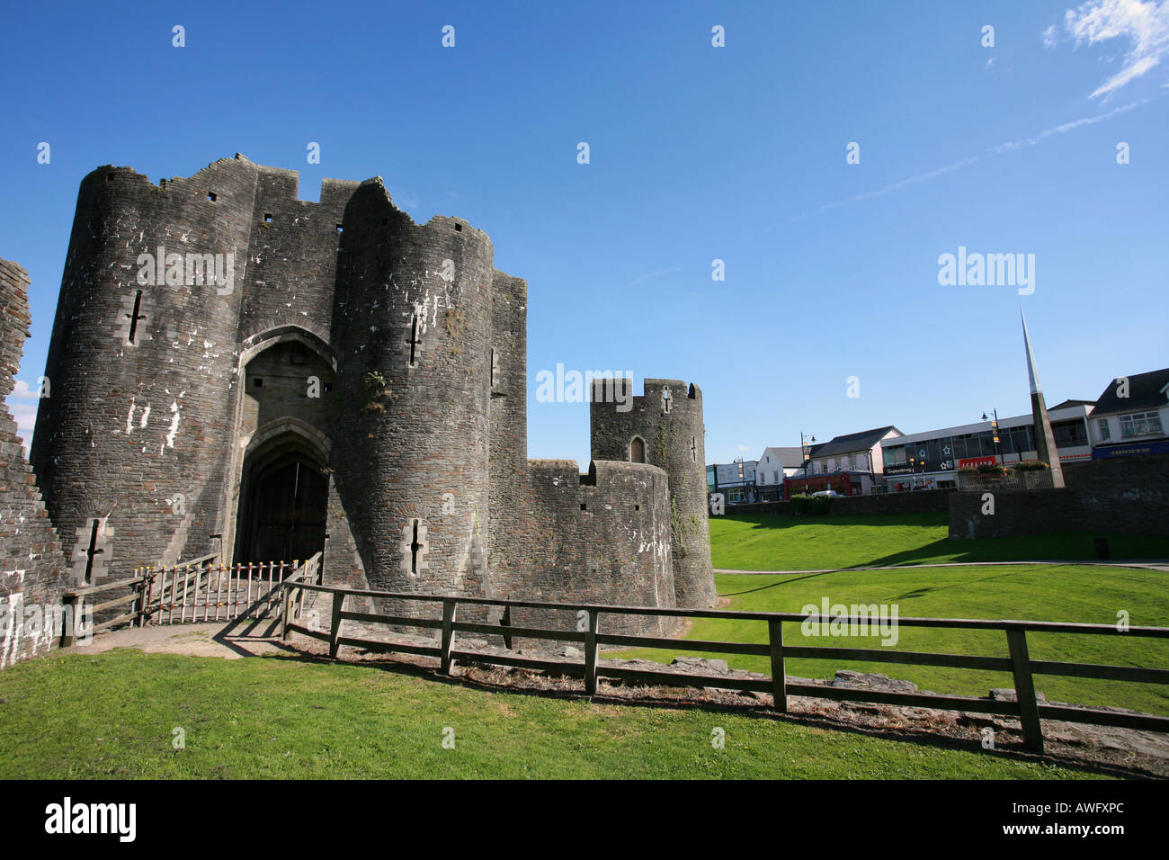 Green lady caerphilly hi-res stock photography and images - Alamy