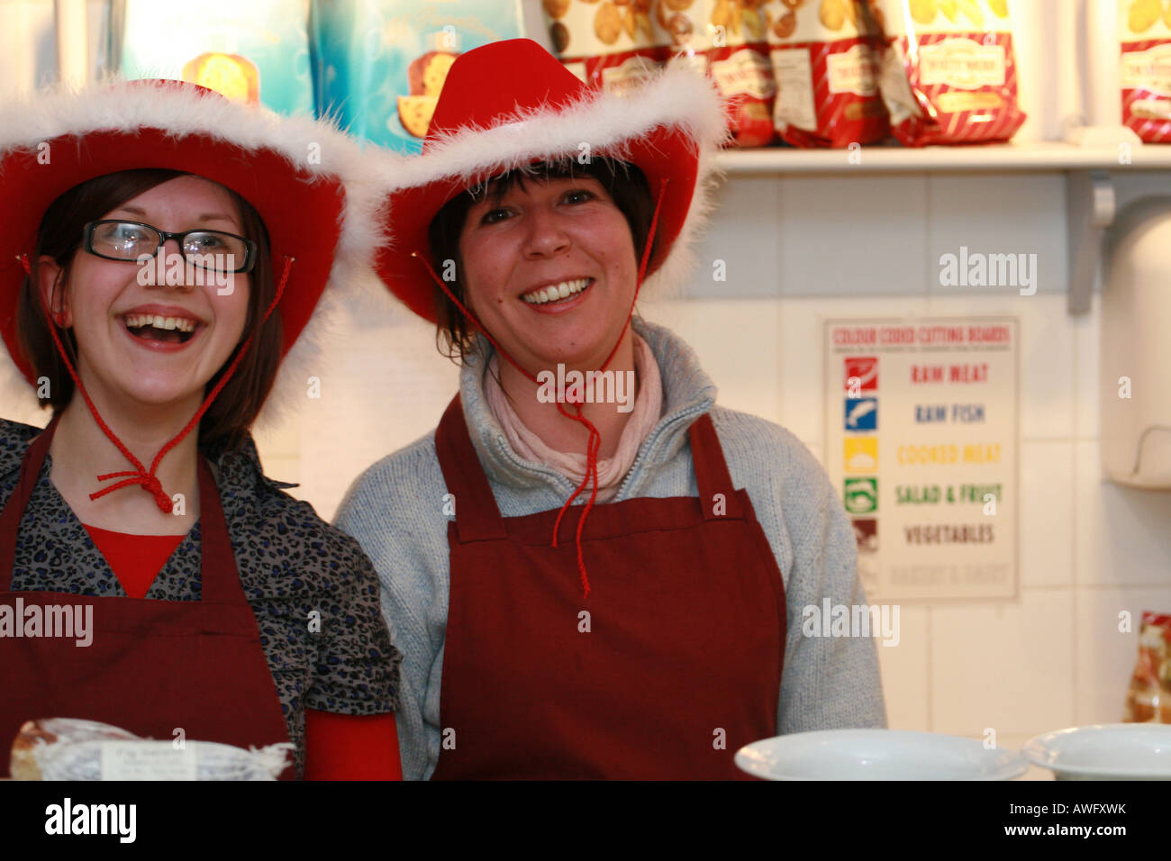 Women wear aprons hi-res stock photography and images - Alamy