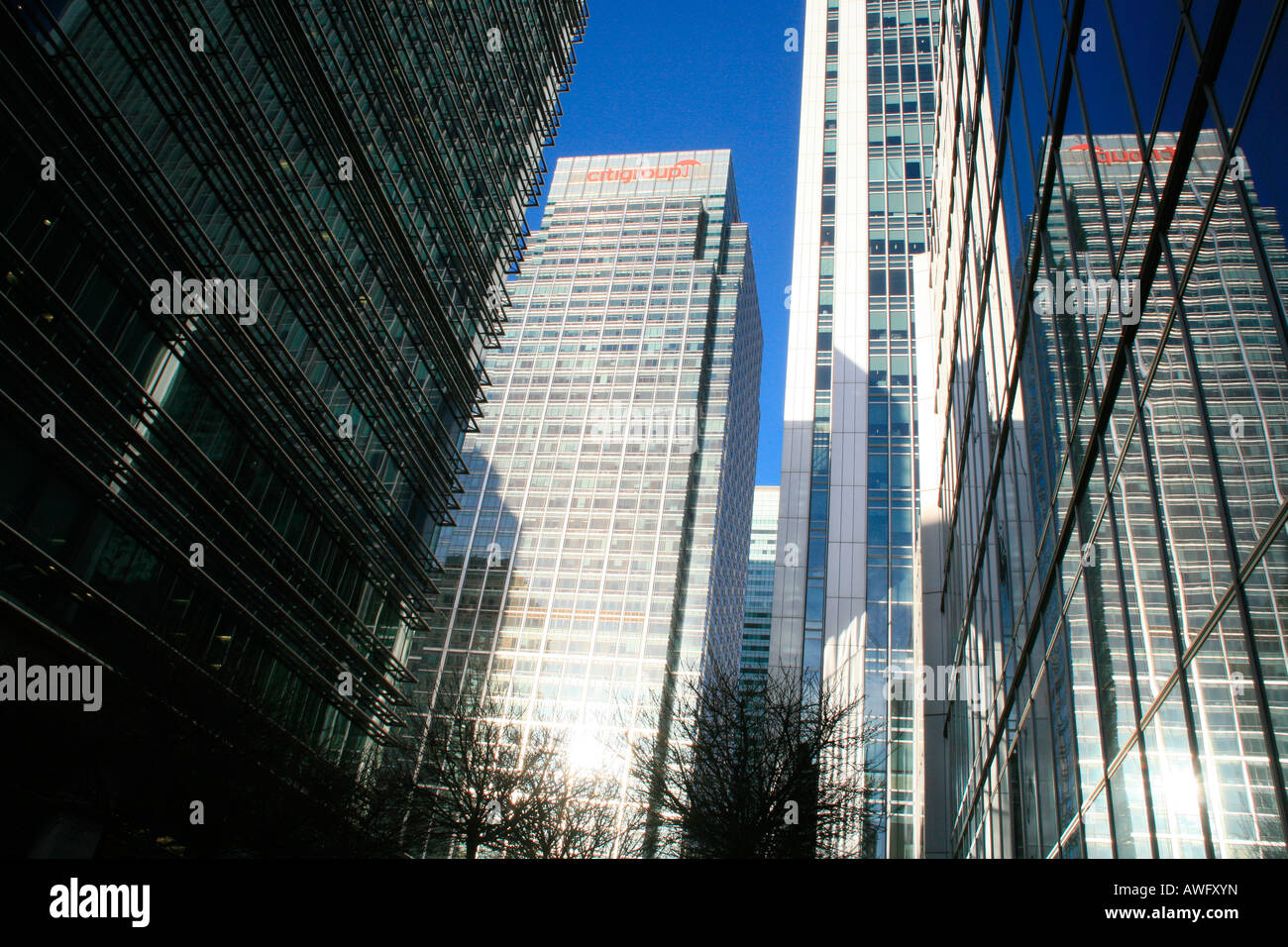 Citigroup building, Canary Wharf, London Stock Photo - Alamy