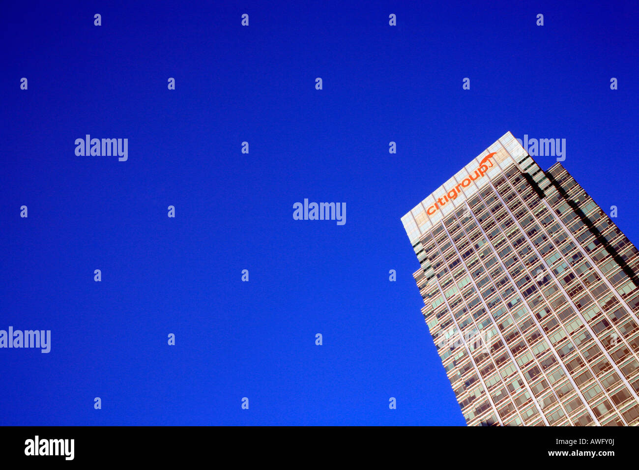 Citigroup building, Canary Wharf, London Stock Photo - Alamy