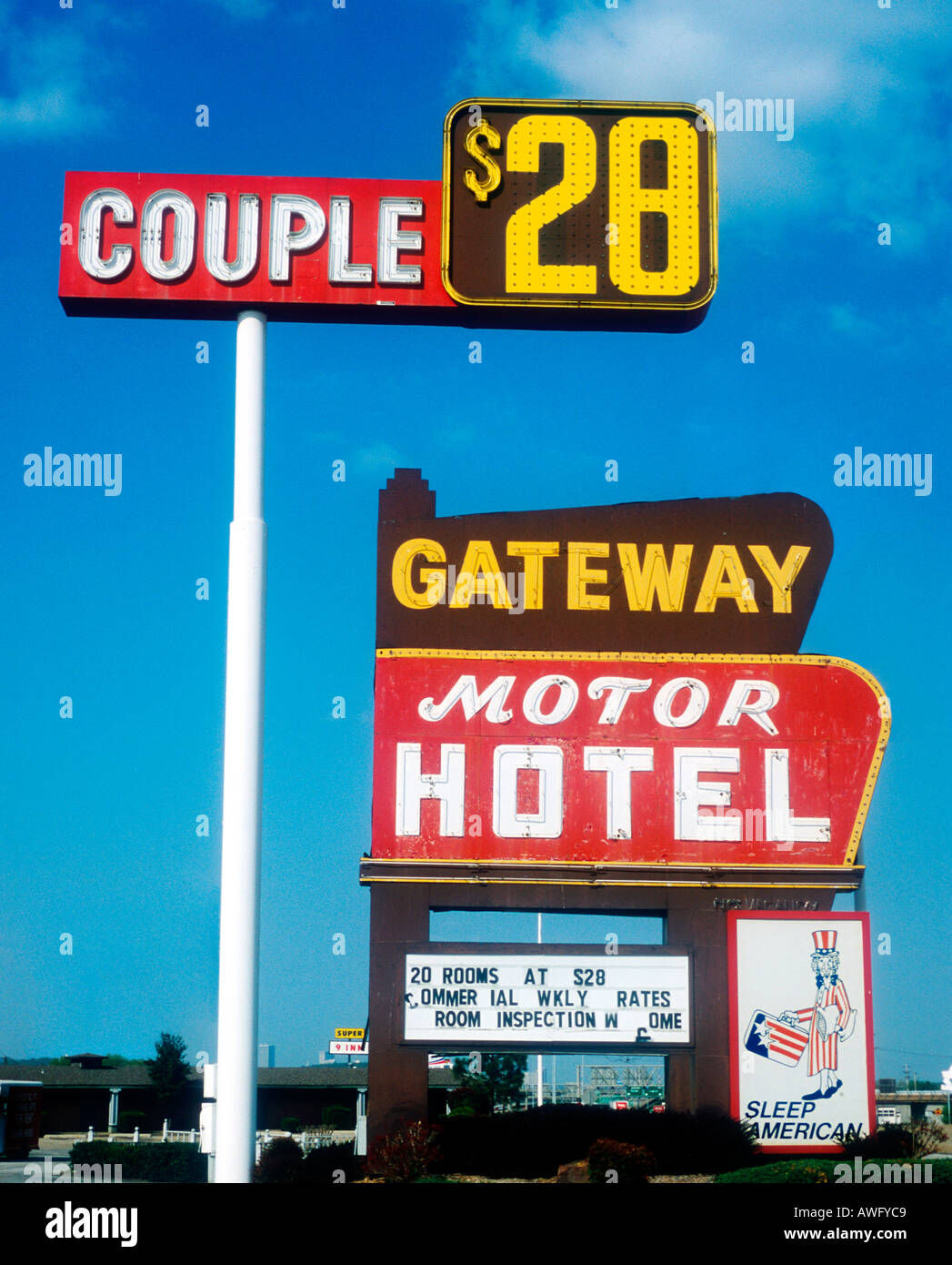Motor motel hi-res stock photography and images - Alamy