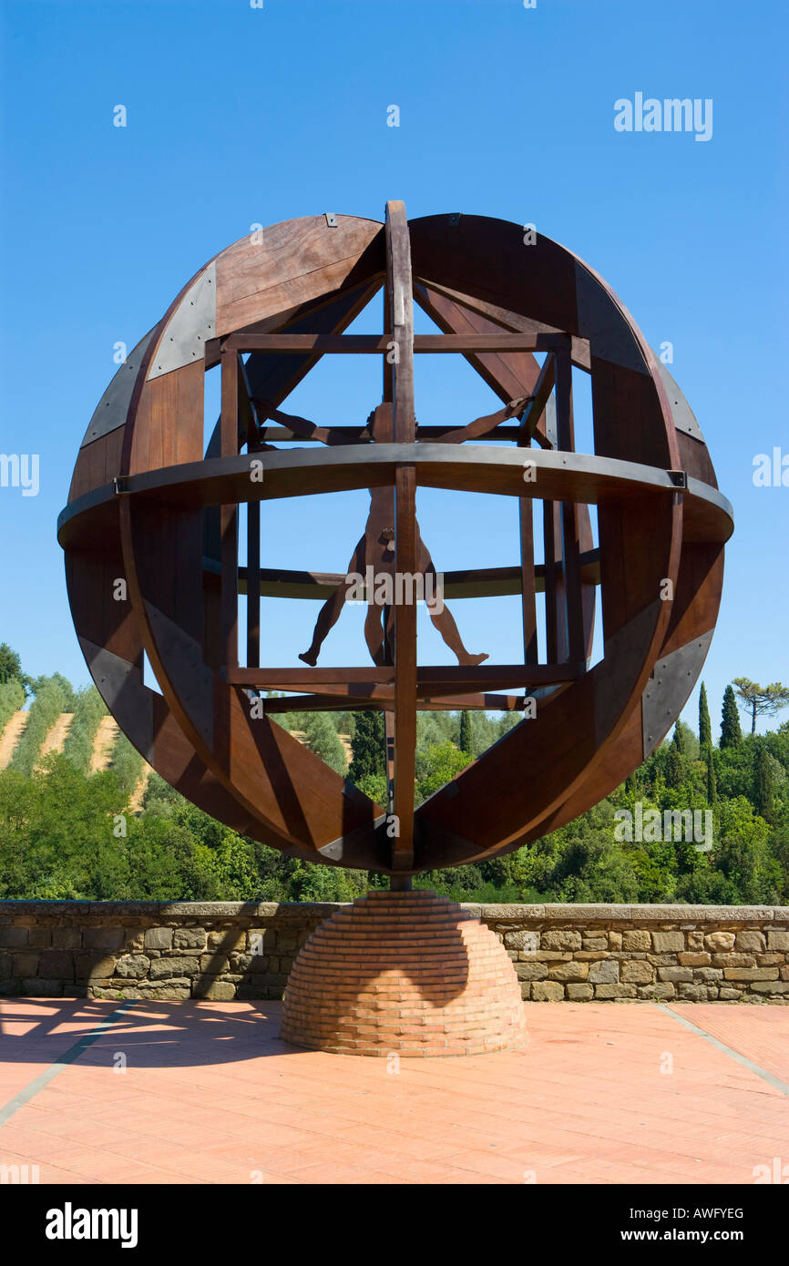 Vitruvian man sculpture hi-res stock photography and images - Alamy