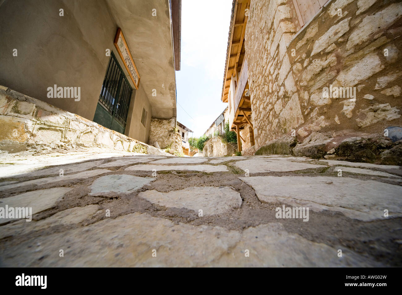 stone path in the Zagoria Villages in Greece Stock Photo - Alamy