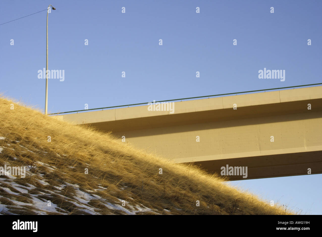 Bridge-end, Calgary, Alberta Stock Photo - Alamy