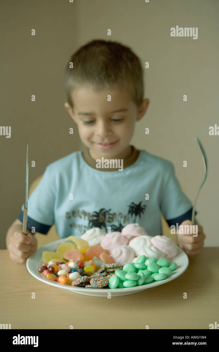 Child Obese Sweets High Resolution Stock Photography and Images - Alamy