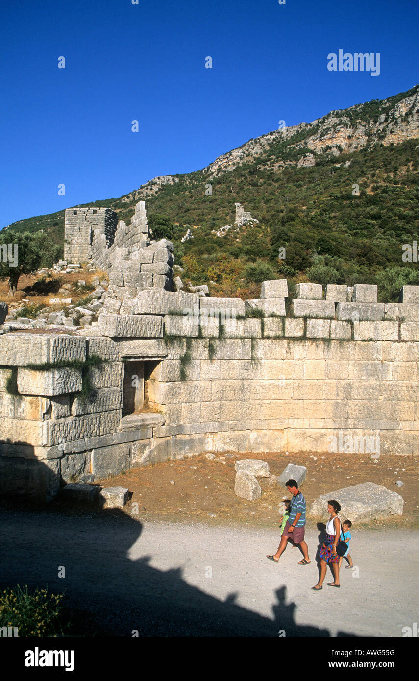 greece peloponnese the ruins of ancient messini Stock Photo - Alamy