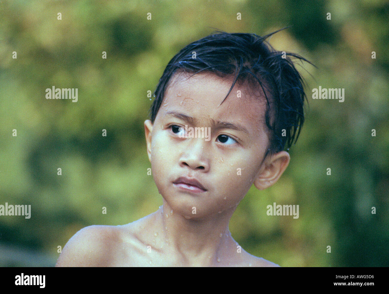 Portrait of Asian boy Stock Photo - Alamy