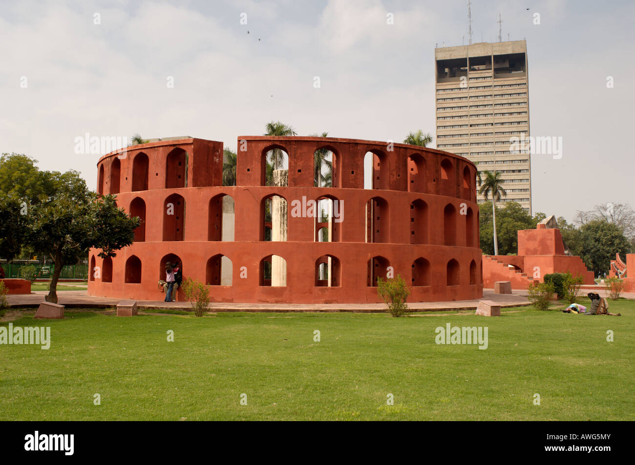 Yantra Mandir or Jantar Mantar astronomic observatory, New Delhi, India ...