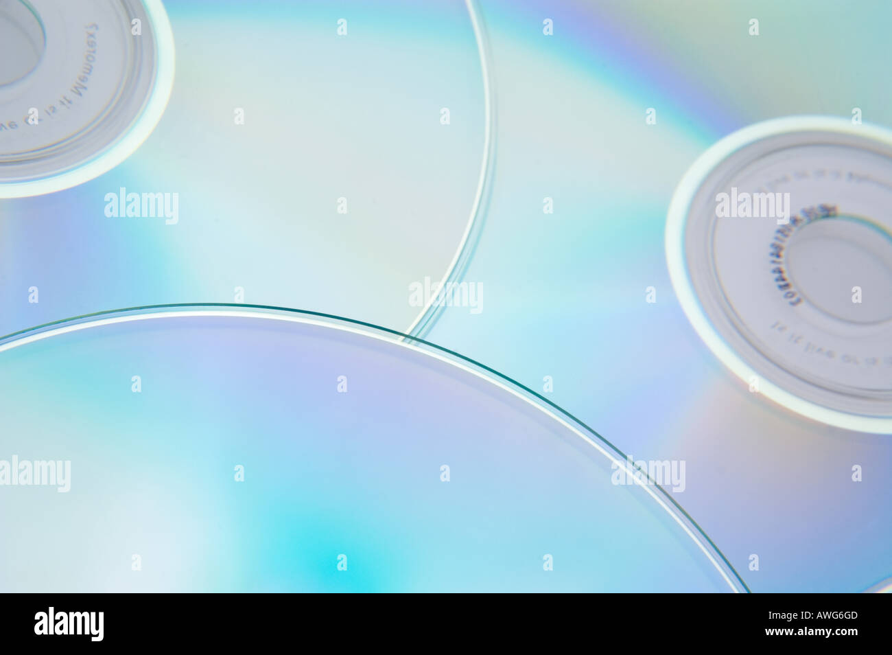 Grouping of silver compact disks Stock Photo - Alamy