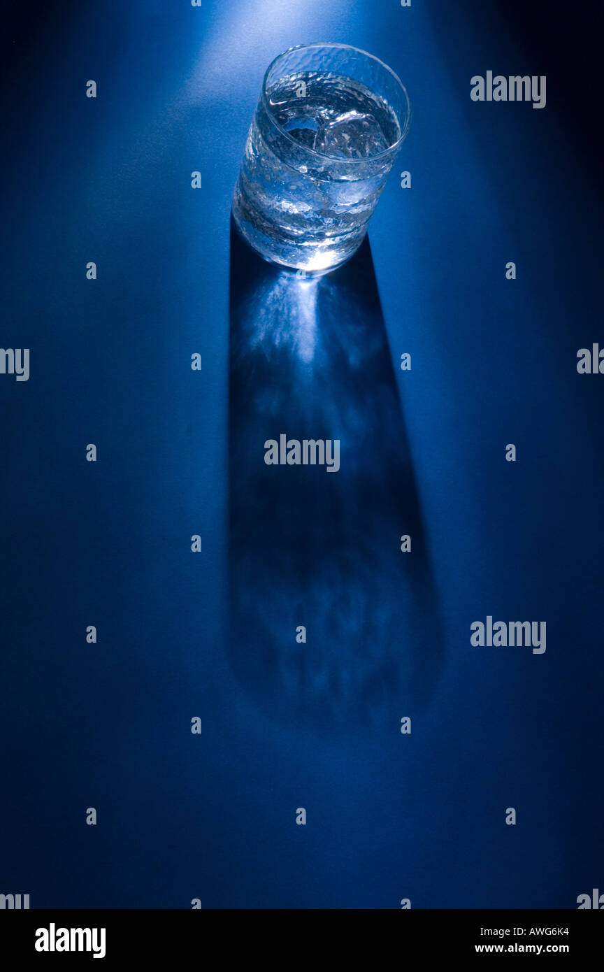 Shadow casting glass water hi-res stock photography and images - Alamy