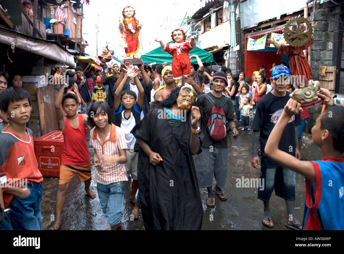 philippines manila santa nino festival tondo Stock Photo - Alamy