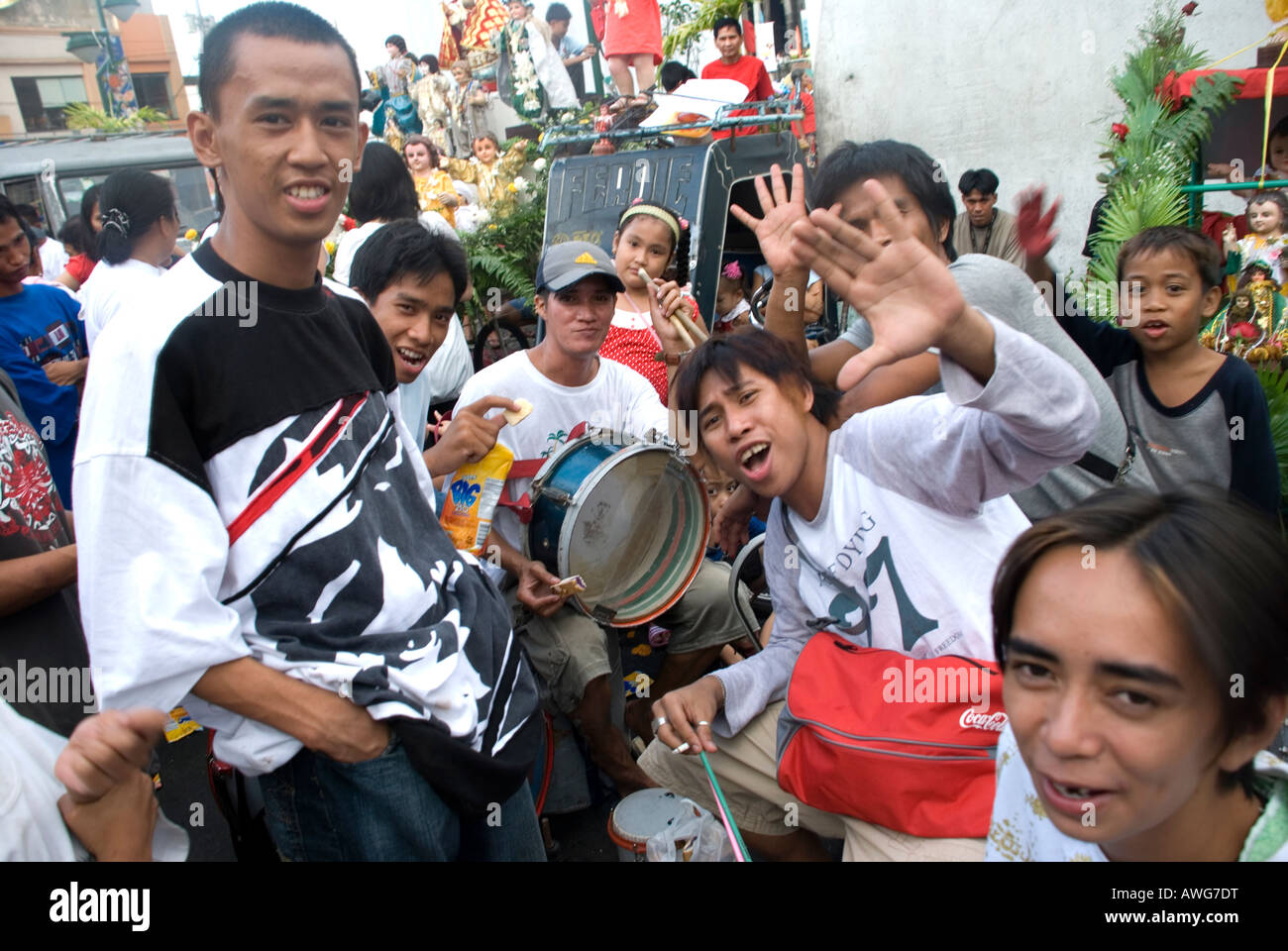 philippines manila santa nino festival tondo Stock Photo - Alamy