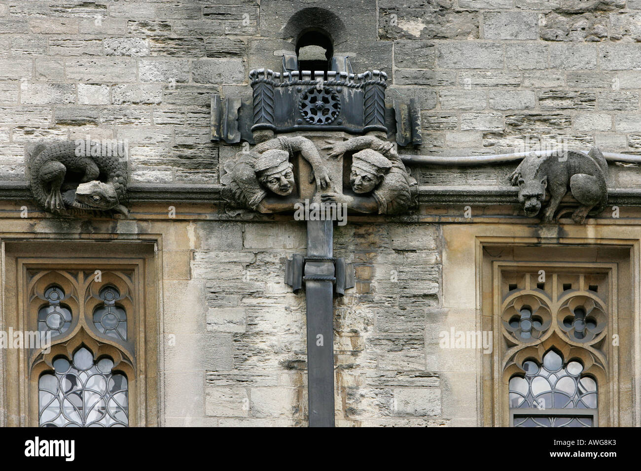 Oxford city centre typical architecture building history heritage ...