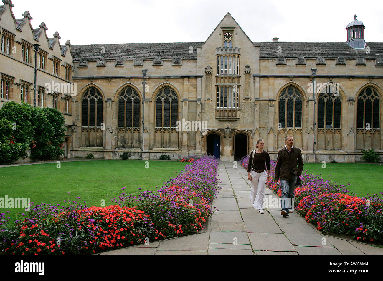 Oxford city center typical architecture building history heritage ...