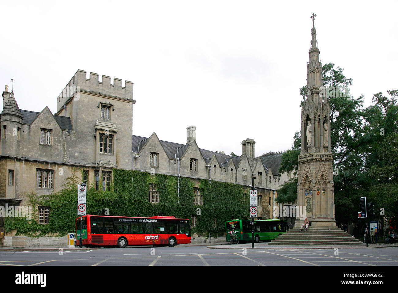 Oxford city centre typical architecture building history heritage ...