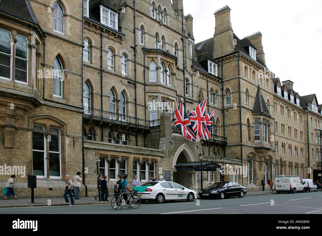 Oxford city centre typical architecture building history heritage ...