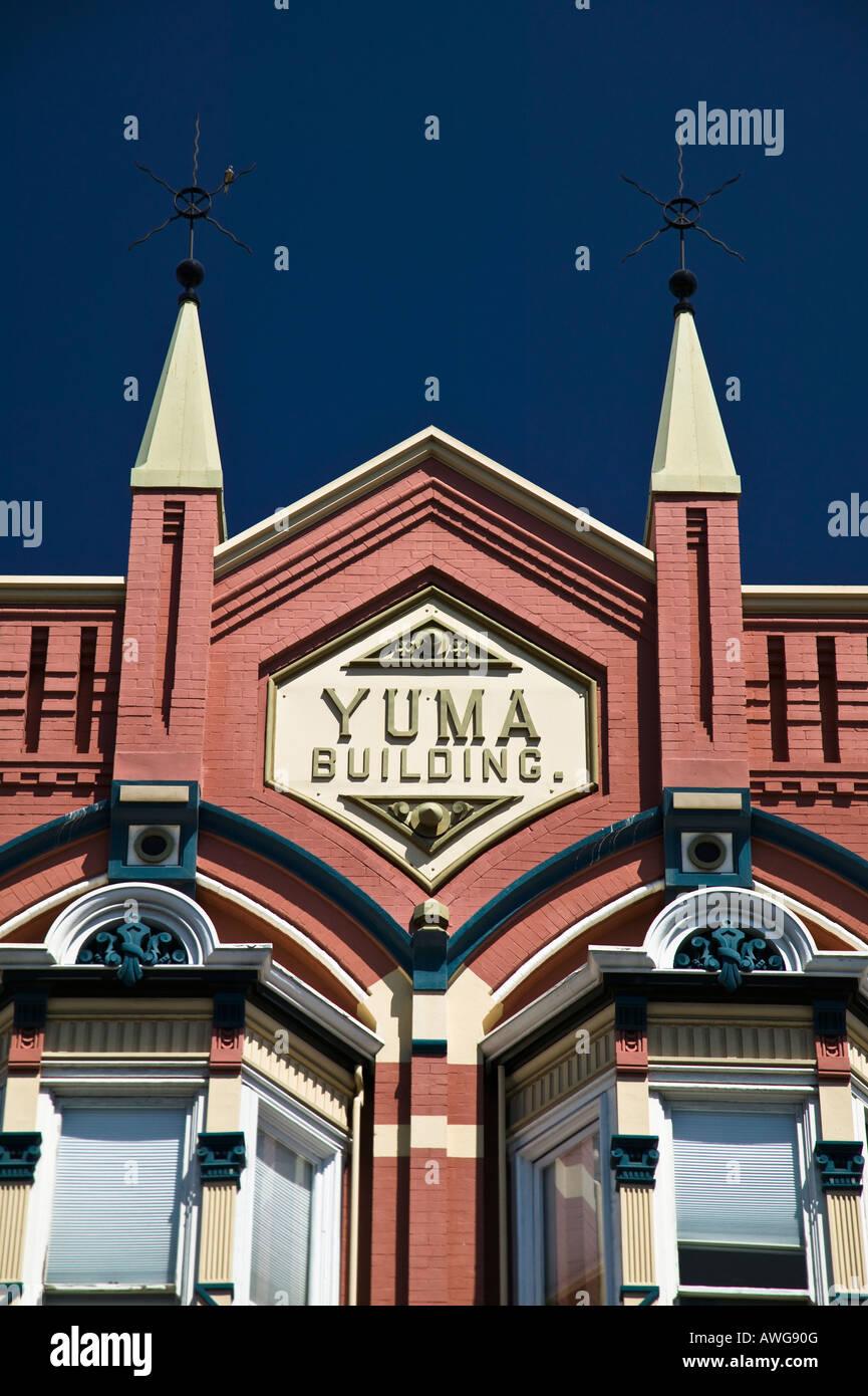 Yuma Building Gaslamp Quarter San Diego, California, USA Stock Photo ...