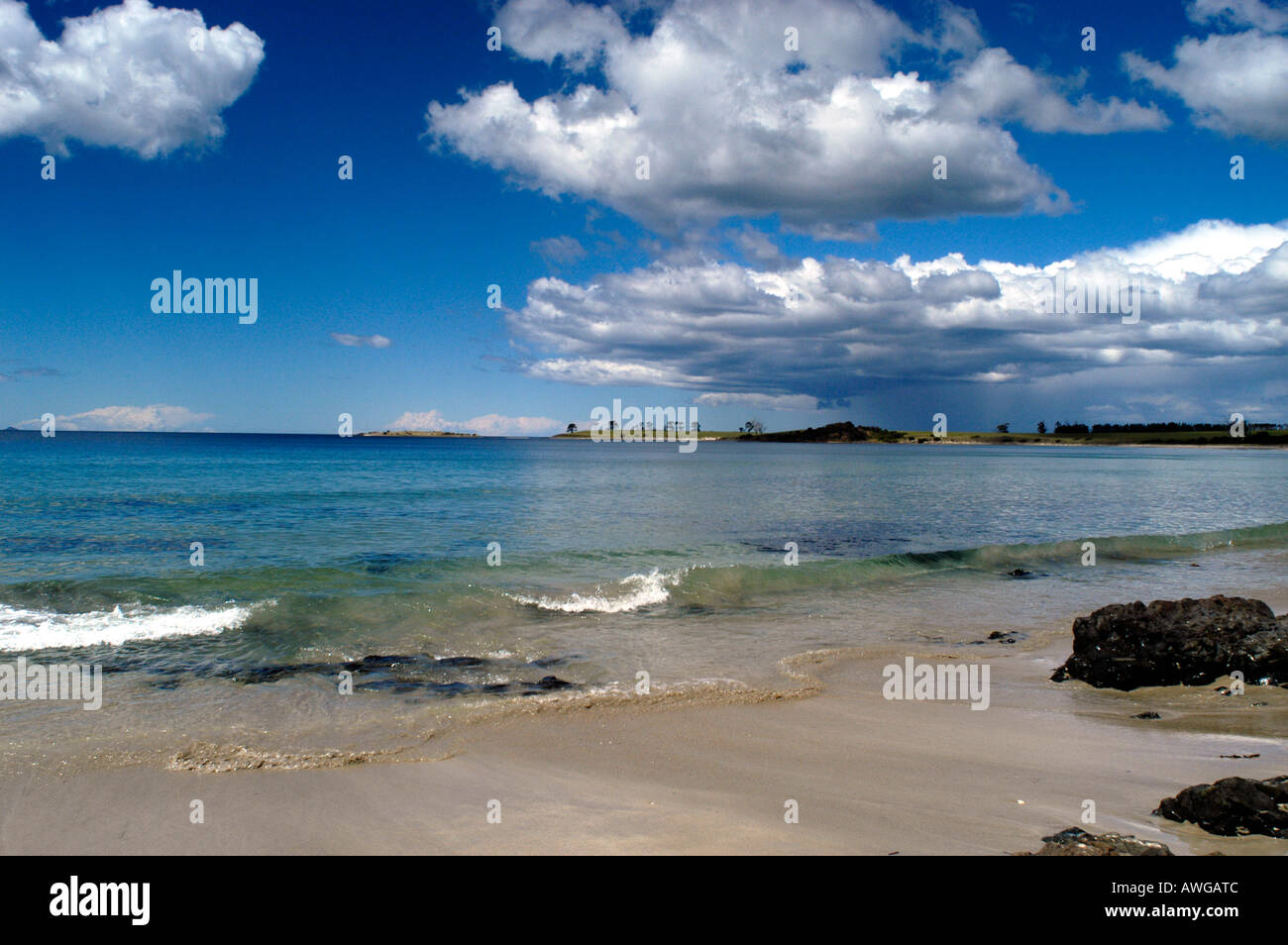 landscape by the sea Stock Photo - Alamy
