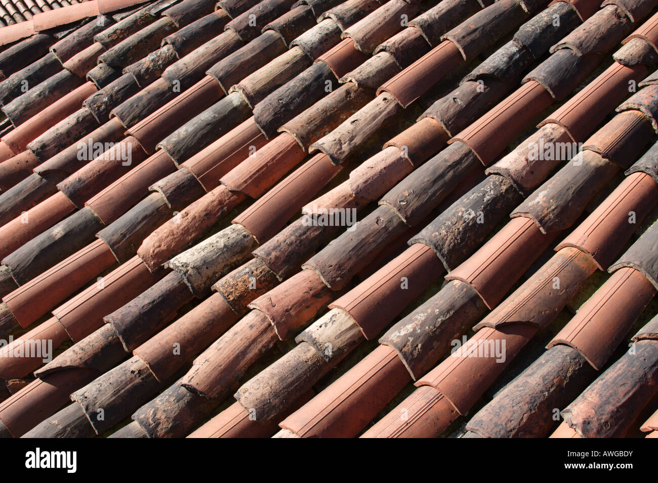Roof Tiles Venice Italy Stock Photo - Alamy