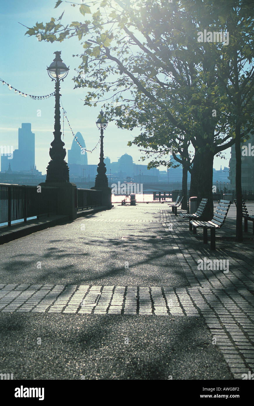 The Embankment London England UK Stock Photo - Alamy